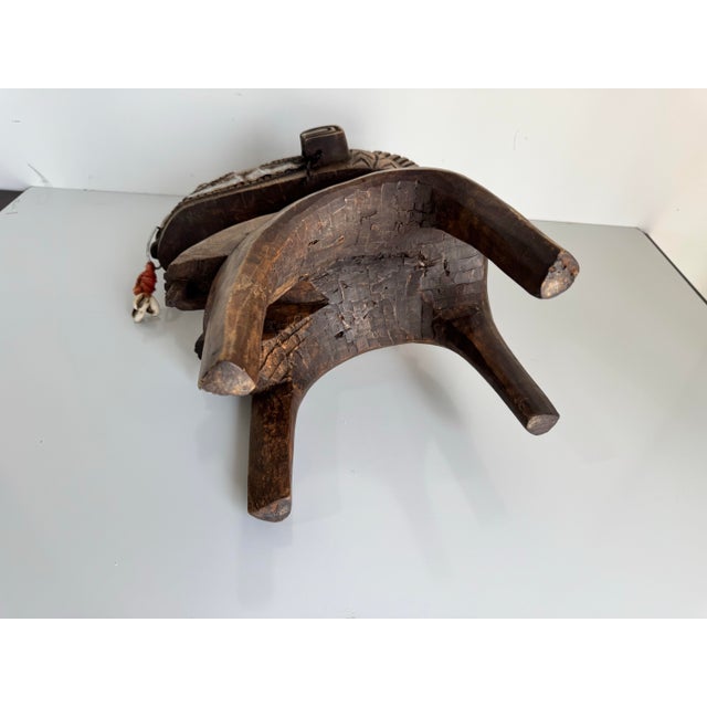 Vintage African Guinea Baga Nimba Tribal Mask Sculpture | Chairish