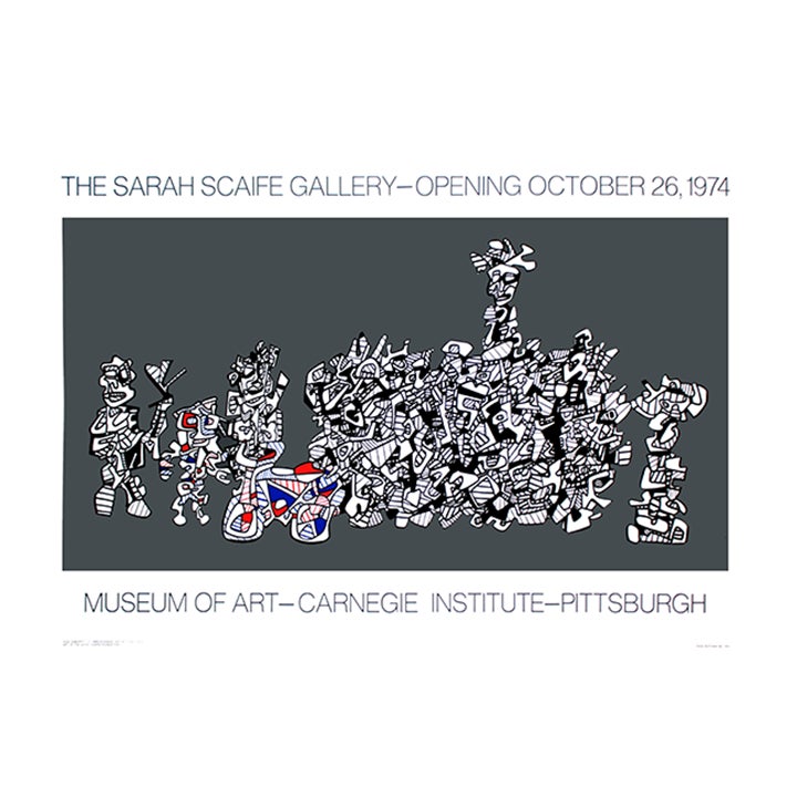 Jean Dubuffet Le Libre Echange, 1974 | Chairish