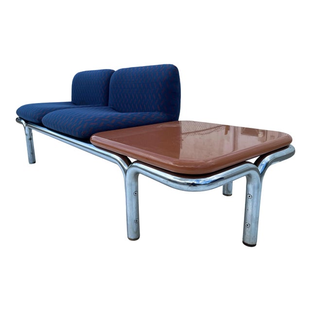 Chrome Tubular Sofa Set by Brian Kane for Metropolitan | Chairish