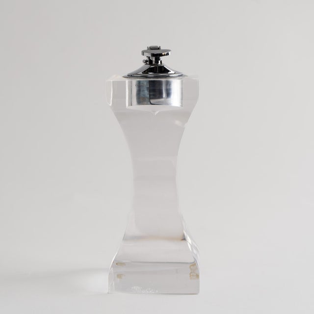 Vintage Lucite Table Lighter | Chairish