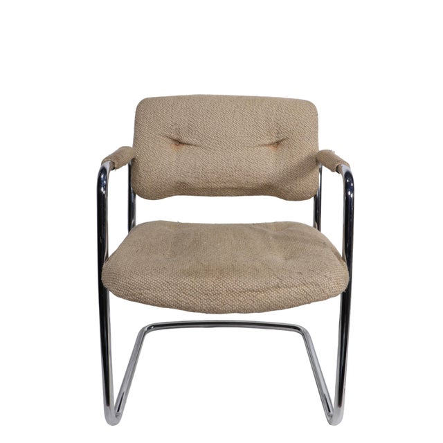 Pr. Vintage Steelcase Arm Chairs C 1970's | Chairish