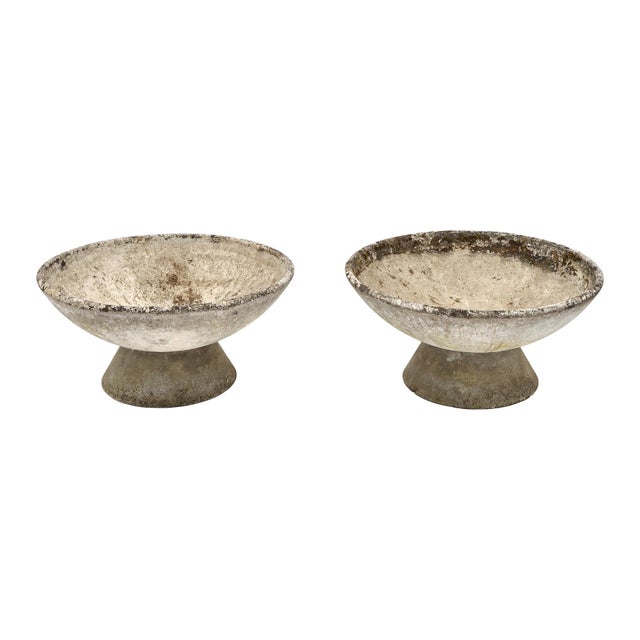 Pair of Willy Guhl Jardinieres | Chairish