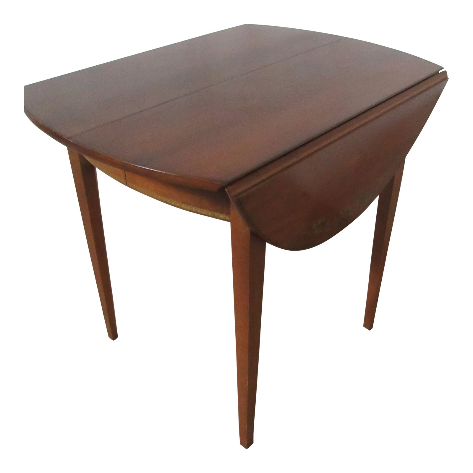 1980s Hitchcock Drop Leaf Table Two Leaves Farmhouse Dining Kitchen ...