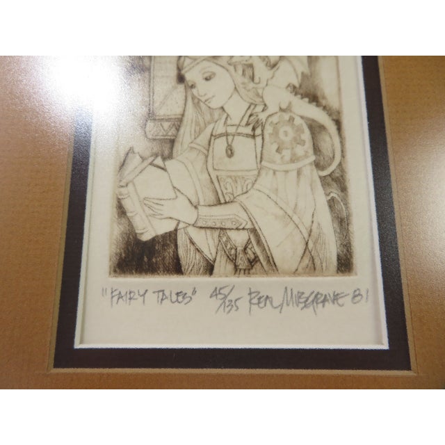 Signed Real Musgrave "Fairy Tales" 45/135 Etching Print Art Pocket ...