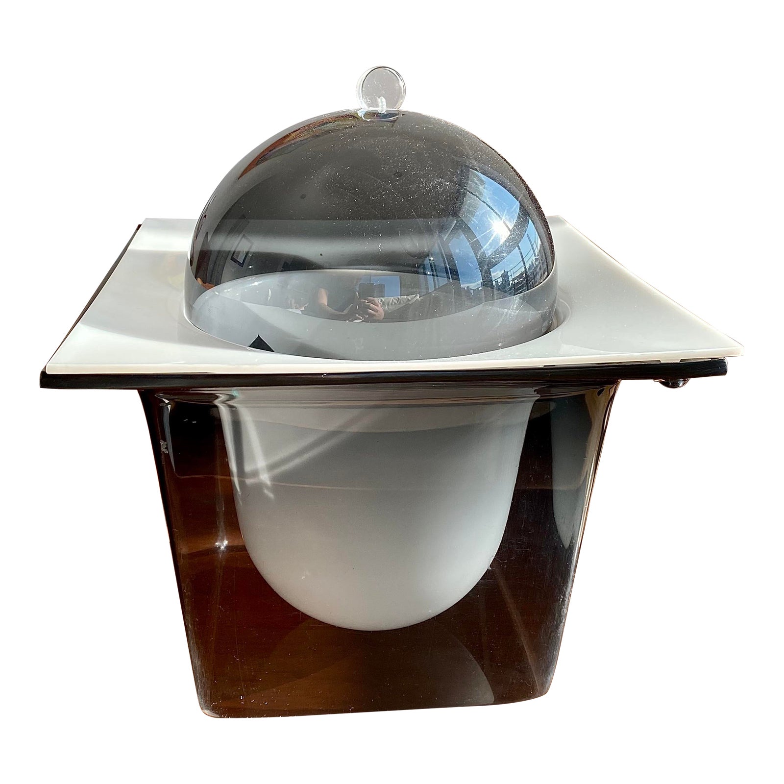1970s Space Age Lucite Ice Bucket | Chairish