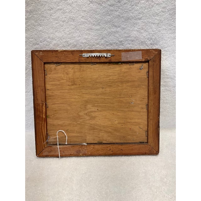 Mid 20th Andrew Walton Oil on Board | Chairish