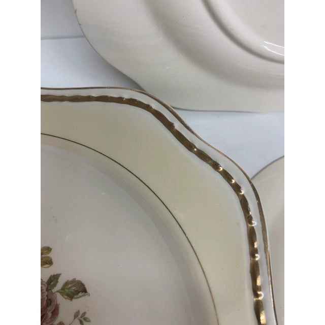 1970s Homer Laughlin Eggshell Georgian Dinnerware Set- 16 Pieces | Chairish