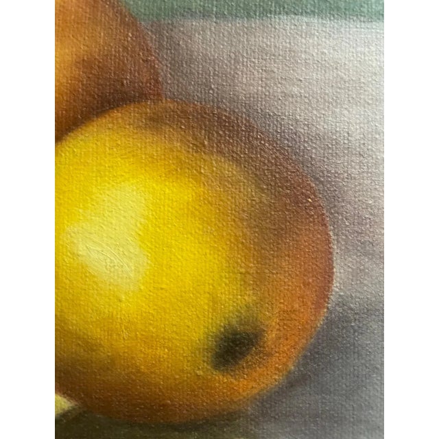 Vintage 1970's Still Life Oil Painting by Artist Frances Cooper | Chairish