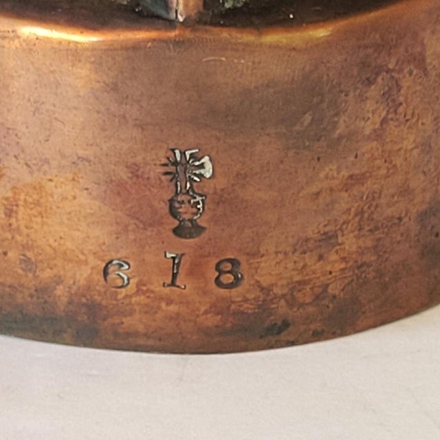 Antique Art Deco Copper Cake or Jelly Mold With Hallmark | Chairish