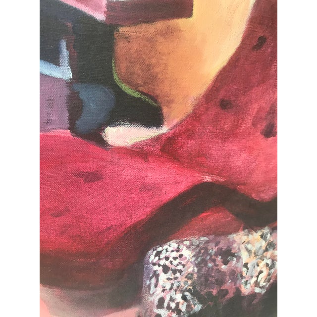 Original Val Lewton "Love It Like Levitz" Oil on Canvas Painting | Chairish