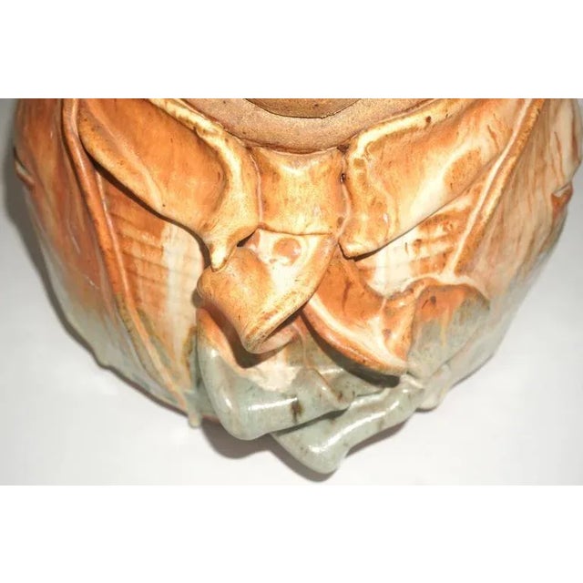 Tom Reese Cachepot Planters Artisan Earthen-Ware "Laurel & Hardy" - a ...