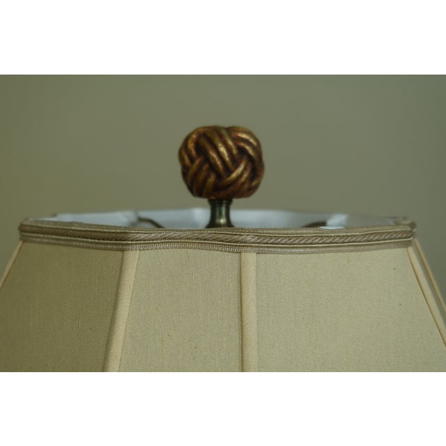 Chelsea House Italian Carved Wood Continental Table Lamp | Chairish