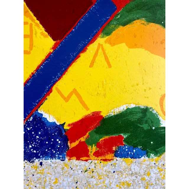Joe Tilson, Vibrant Joe Tilson British Pop Art Screenprint, Woodblock ...