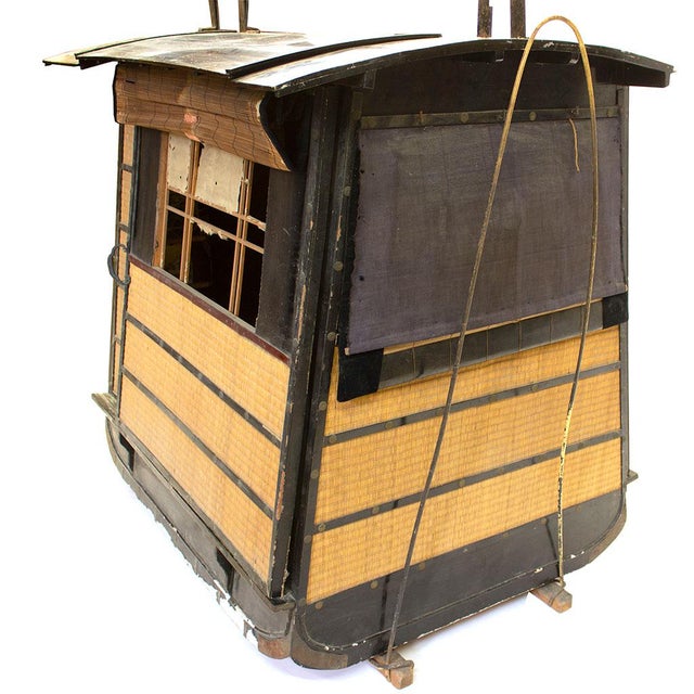 Antique Japanese Kago | Chairish