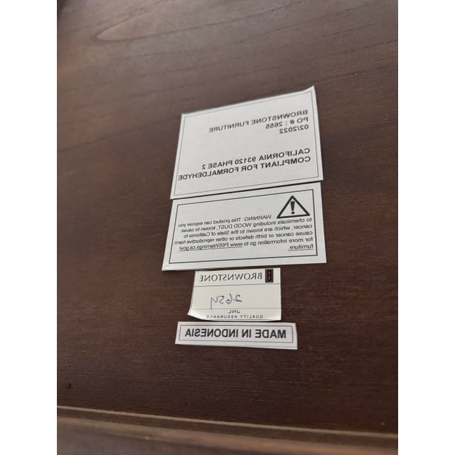 New Brownstone Landon Walnut Dining Room Table | Chairish