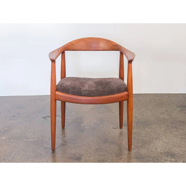 Hans J Wegner Round Chair | Chairish
