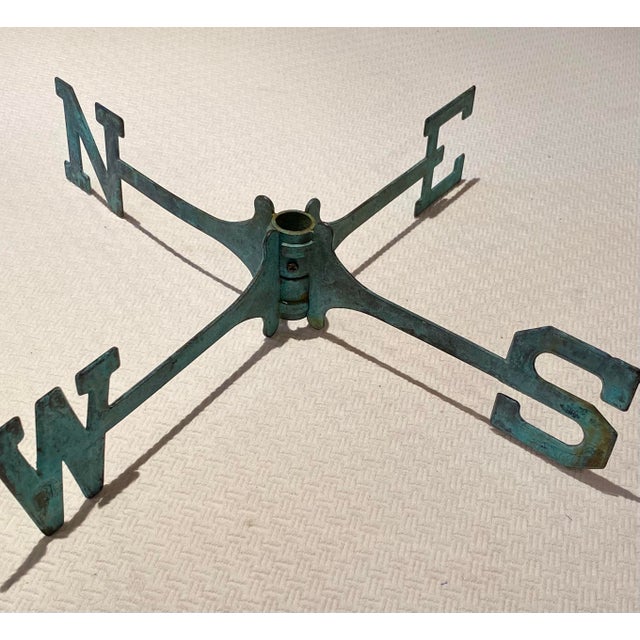 1970s Vintage Metal Weathervane Directionals - Set of 2 | Chairish