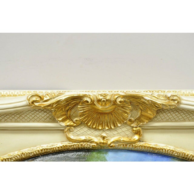 Vintage Italian Rococo Flower Still Life Wall Art Painting by Mirtex ...