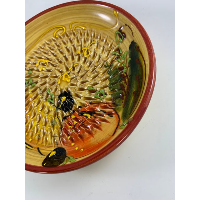 1990s Ceramica De Espana Grater Zester Pottery Plates, Signed - Pair of ...