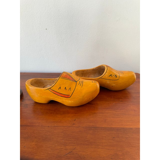 Hand Painted Traditional Vintage Dutch Clogs/ Klompen/ Wooden Shoes - a ...