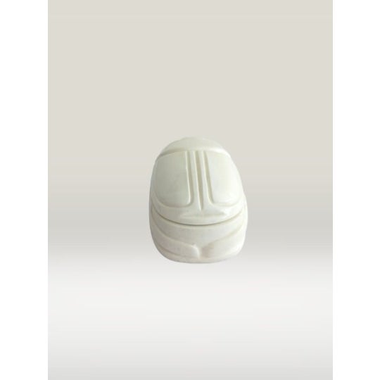 1970s Tiffany & Co Scarab Beetle Box in White Porcelain Original | Chairish