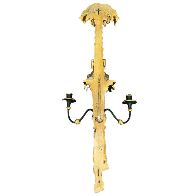 1930s Regency Style Wall Sconce | Chairish