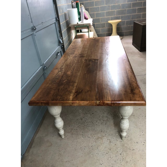 Pine Farmhouse Table | Chairish