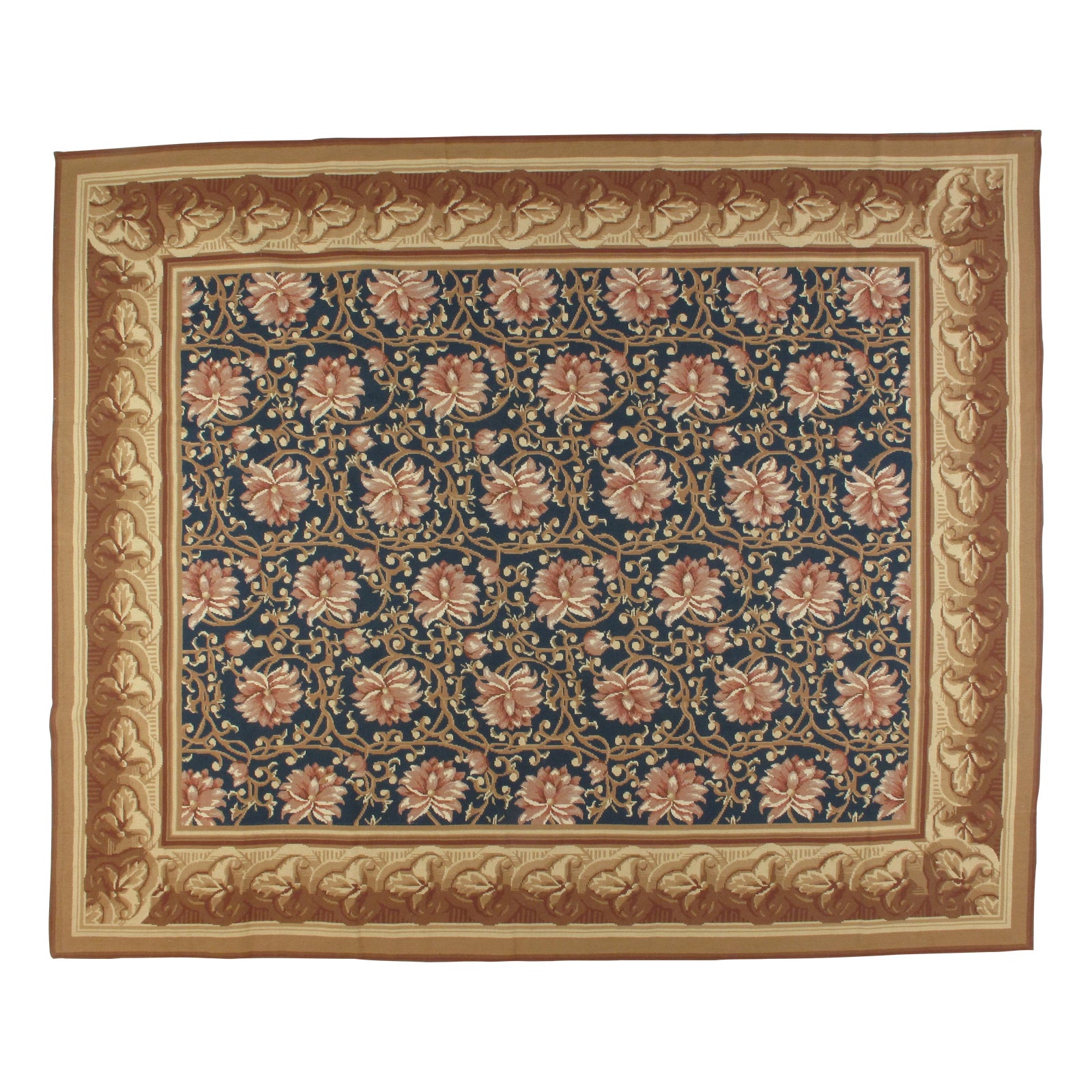 Needle Point Rug -- 8'2" x 9'10" | Chairish