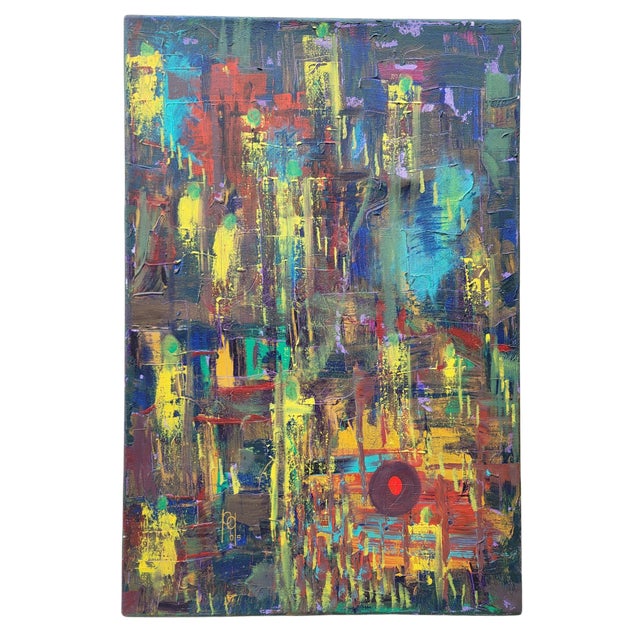 2000s Abstract Expressionist Painting | Chairish