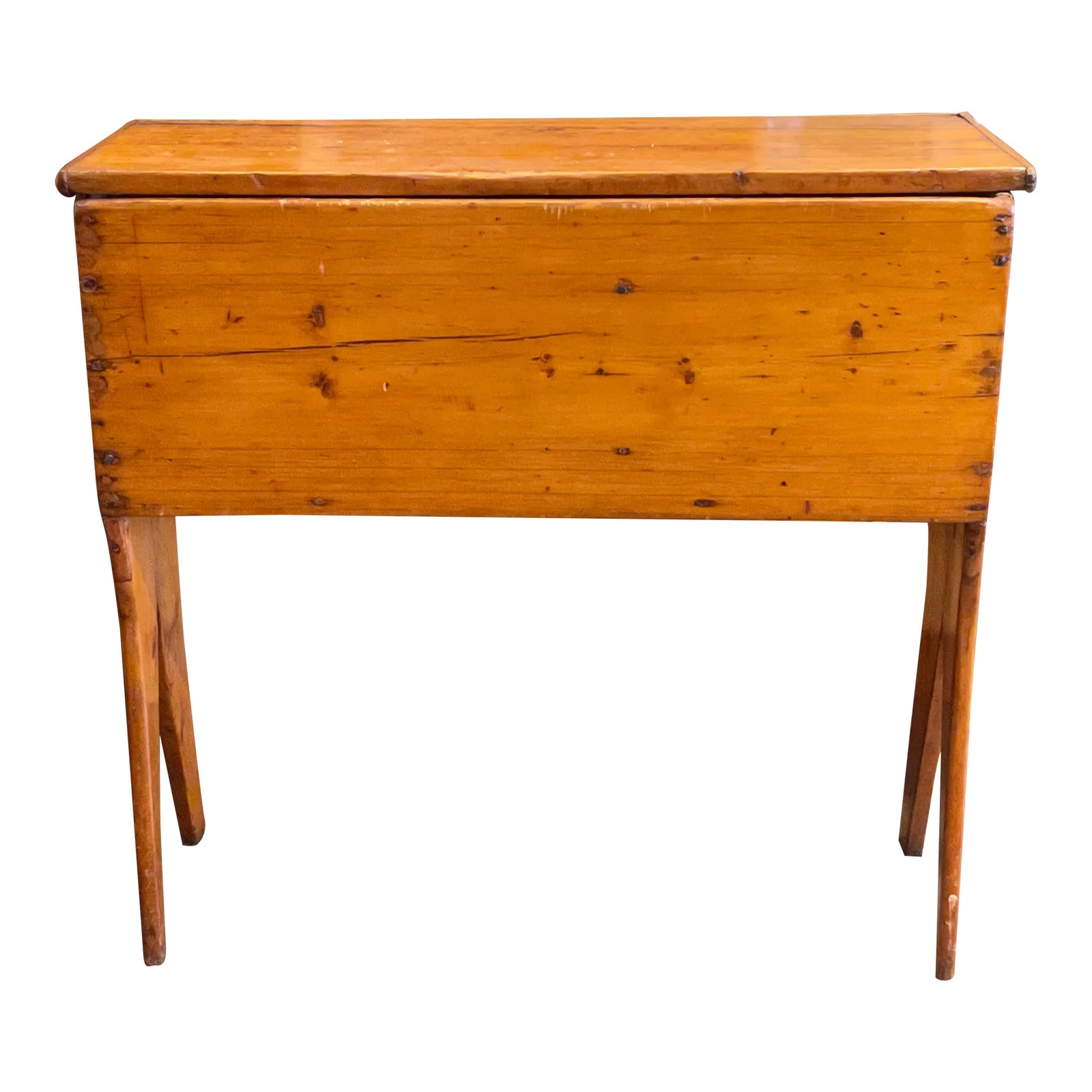 Early 19th Century Antique Primitive Dough Proofing Box | Chairish