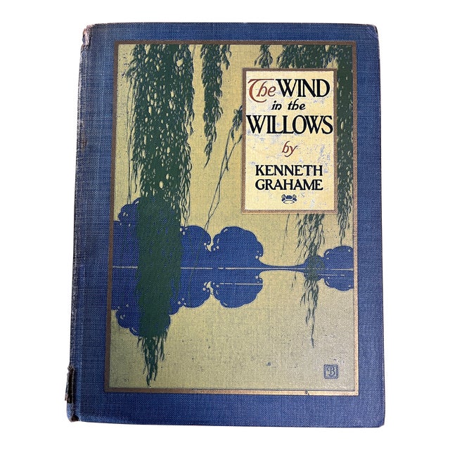 1913 the Wind in the Willows Kenneth Grahame Antique Hardcover Book 1st ...