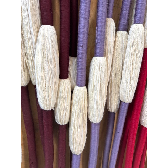 Large Fiber Art Wall Sculpture, Signed Barbara Barron Huntington New ...