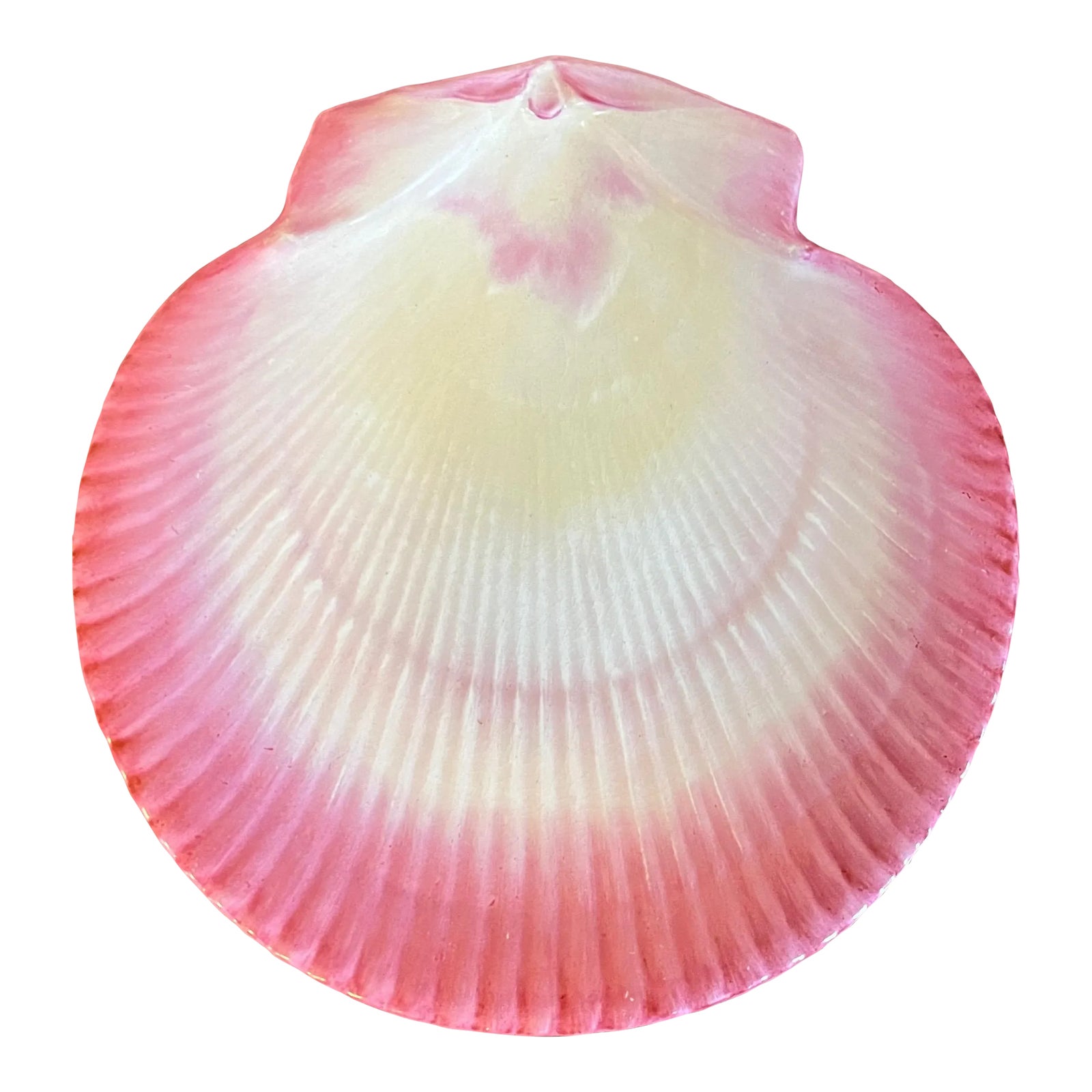 Antique 19th Century Wedgwood Pink Nautilus Pearlware Scallop Shell ...