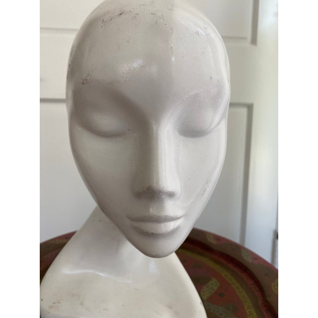 1960s Mid-Century English Seba Head Display Bust | Chairish