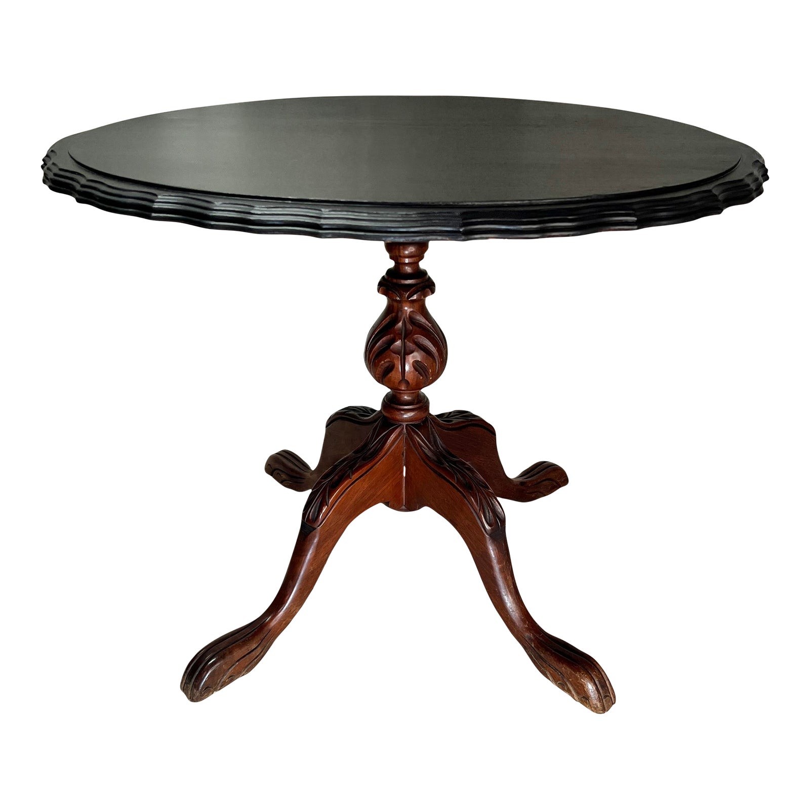 Turtle Top Butler’s Side / Drink Tanle | Chairish