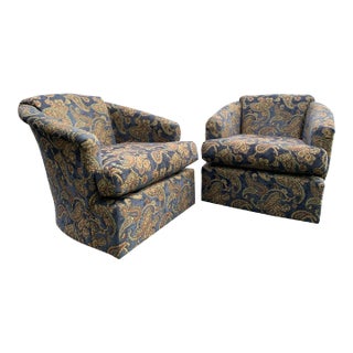 Vintage Club Chairs - Chairish