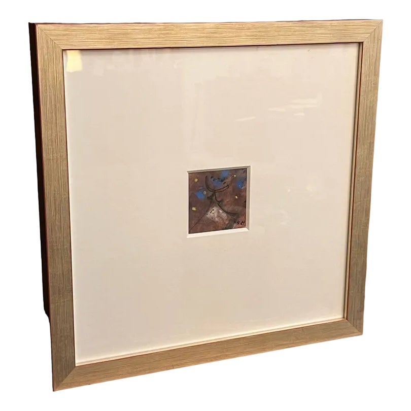 Peter Hasler, Untitled, 1981, Watercolor | Chairish