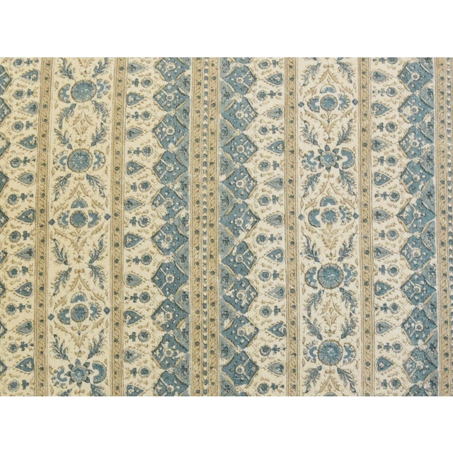 Jasper Fabric Floral Botanical Jammu Stripe Feather/Down Pillow 22" X ...