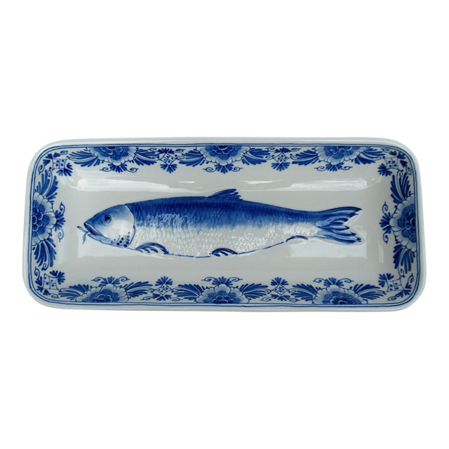 C.1992 Exclusively for Skully & Skully -Blue Delft Blue & White ...