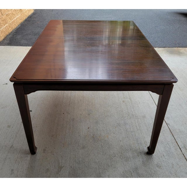 Vintage Asian Ming Style Dining Table by Davis Cabinet Company | Chairish