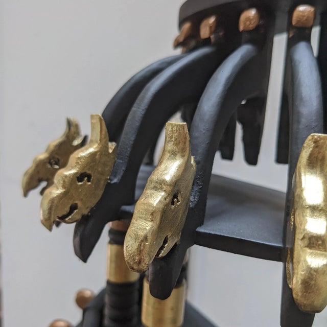 Mid 20th Century Tau the Temple Clock | Chairish