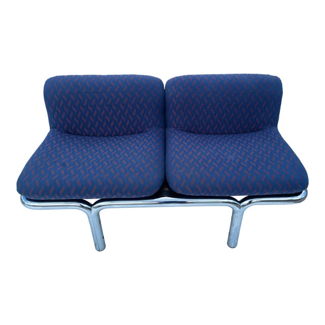 Chrome Tubular Sofa Set by Brian Kane for Metropolitan | Chairish
