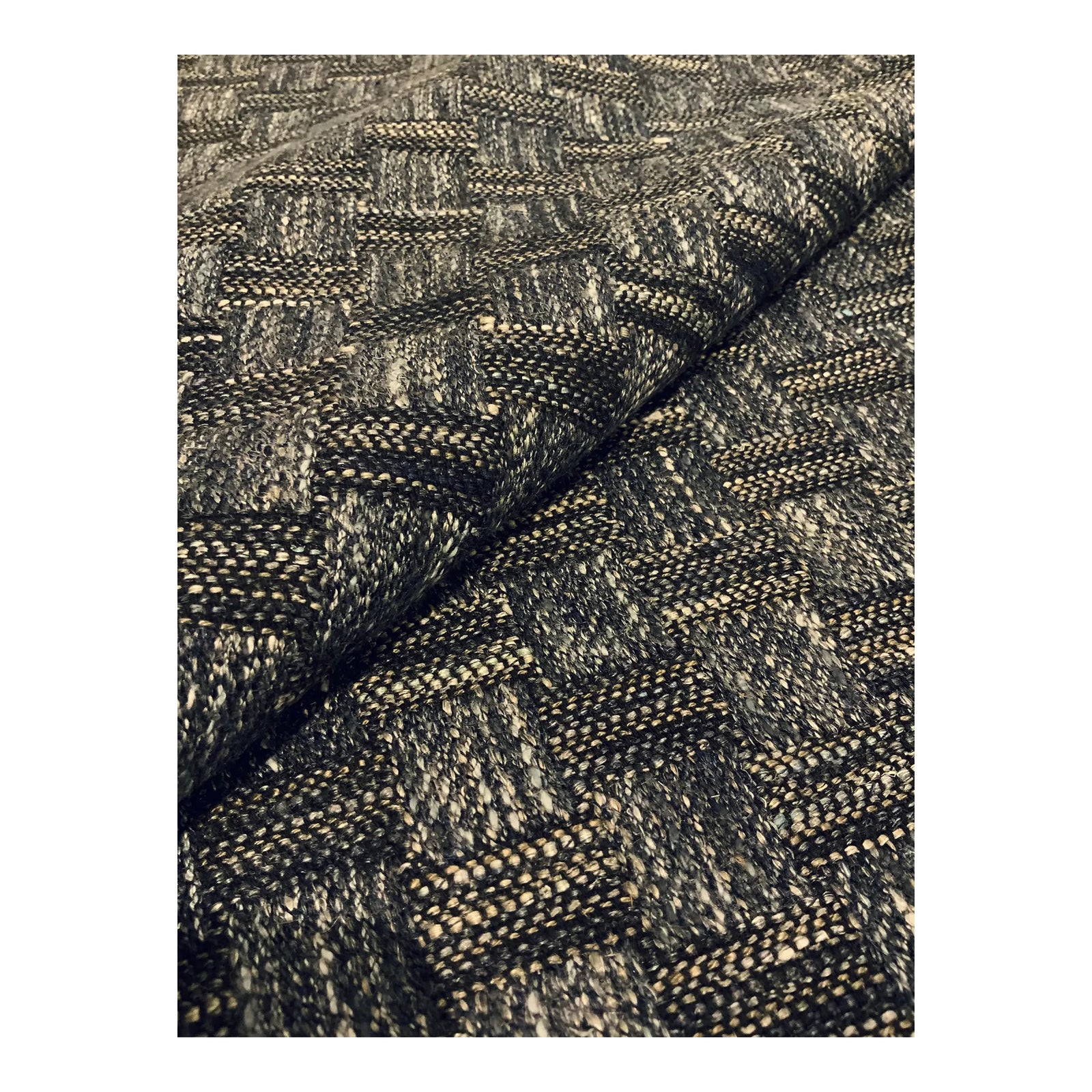 Mark Alexander: Bardi - Indigo Modern Woven Navy Blue Designer Fabric ...