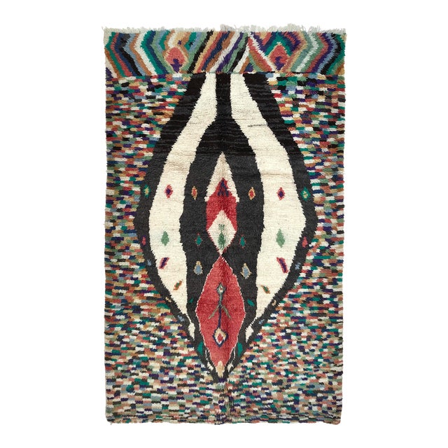 Vintage Berber Handmade Rug | Chairish
