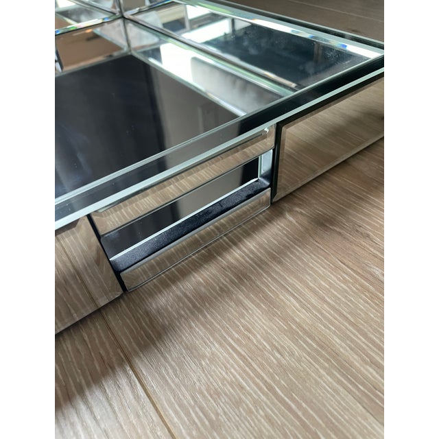 West Elm Mirrored Tray | Chairish