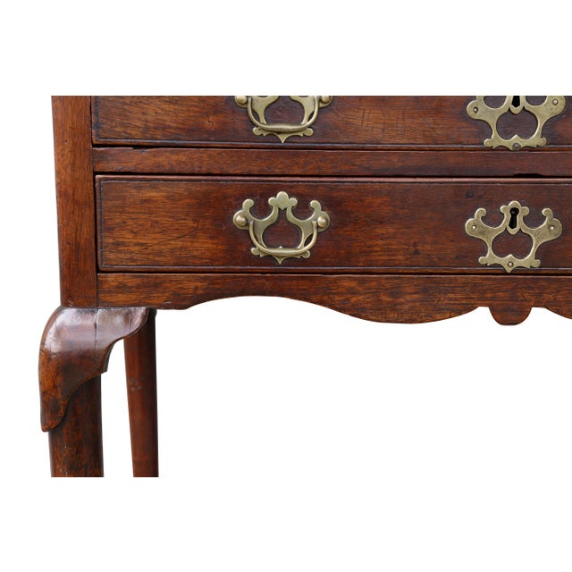 George II Walnut Side Table | Chairish