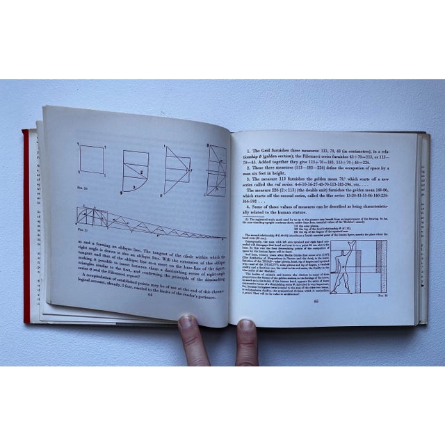 1954 The Modulor, Le Corbusier, Third Printing Book | Chairish