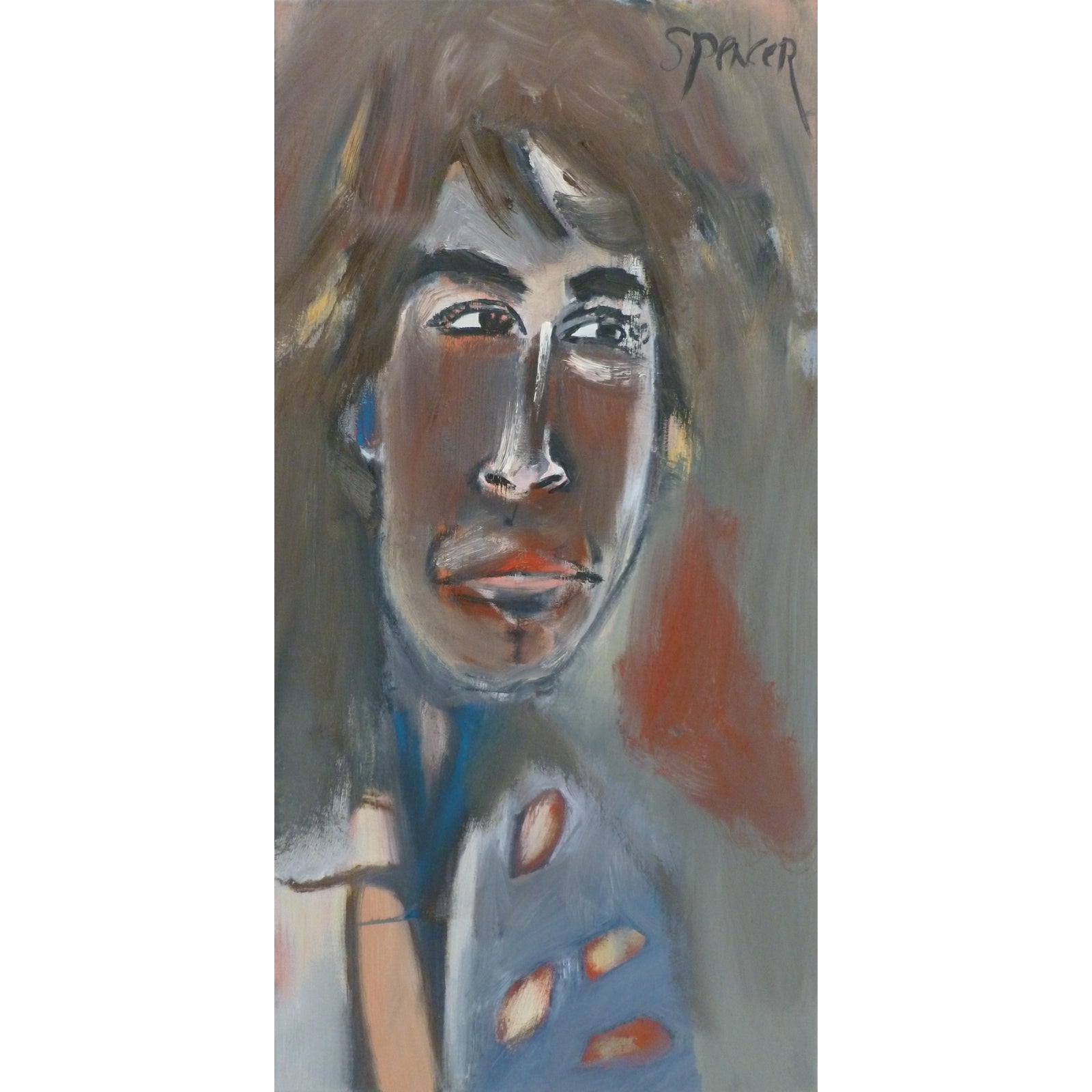 "Tears of Indifference" Figurative Oil Painting by Scott Spencer | Chairish