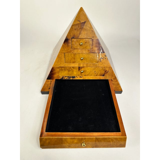 Mid 20th Century Pen Shell Pyramid Box With Attribution to Maitland ...