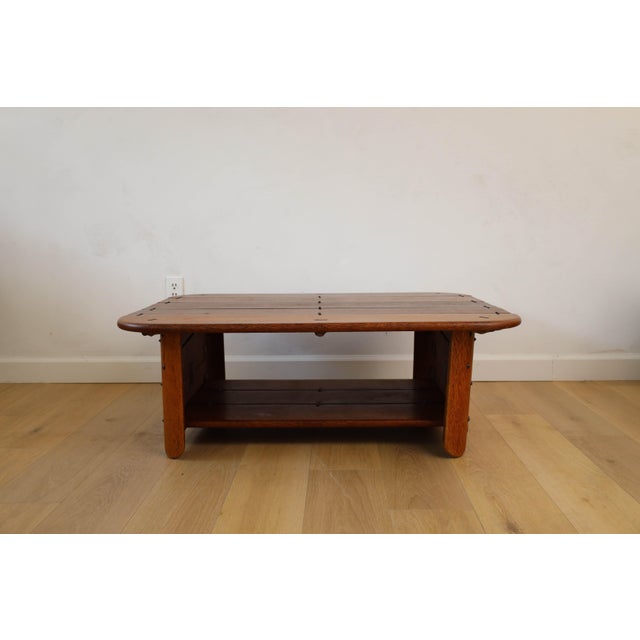 1990s Pacific Green Coffee Table | Chairish